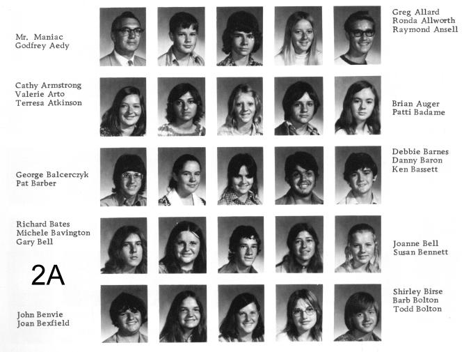 1972 CLASS PICTURES